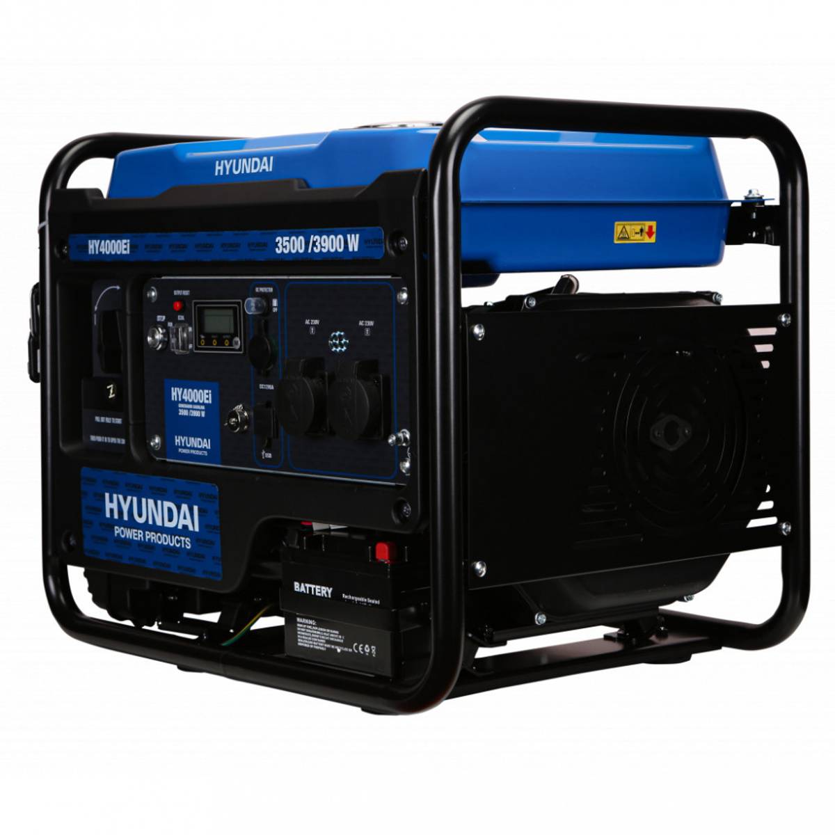 Kjøp HYUNDAI HY4000Ei Inverter Aggregat 3900W - Fjernkontroll og ATS ...